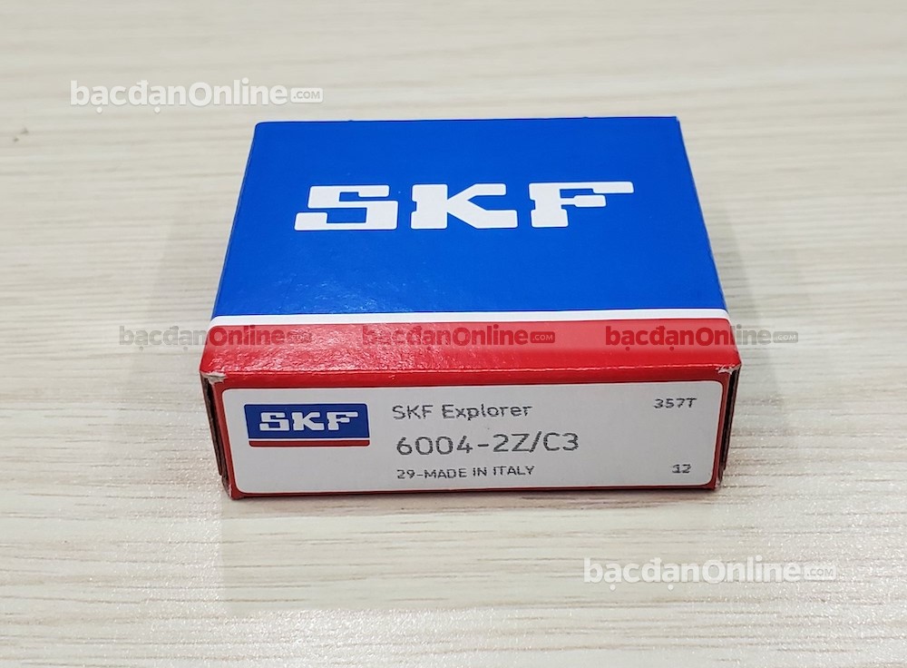 Bạc đạn 6004-2Z/C3 - Thông số, Nơi bán, Giá bán bạc đạn SKF 6004-2Z/C3