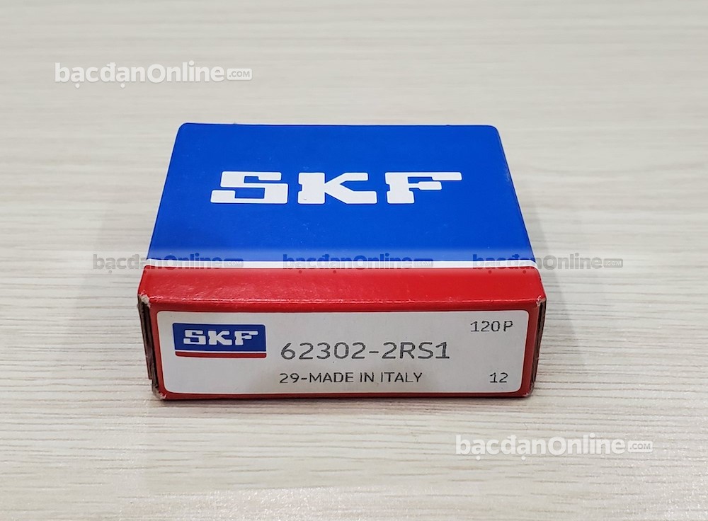 Bạc đạn 62302-2RS1 SKF chính hãng - Bạc đạn cầu 1 dãy SKF