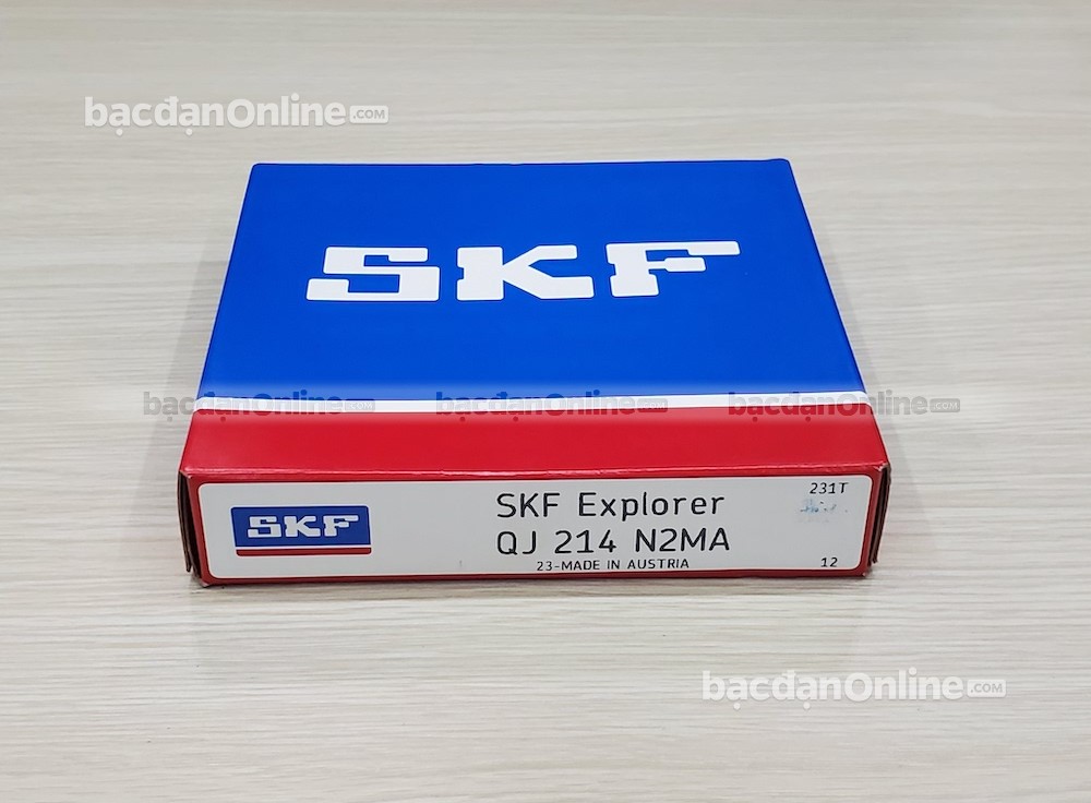 Bạc đạn QJ 214 N2MA SKF chính hãng - Bạc đạn tiếp xúc góc 4 điểm