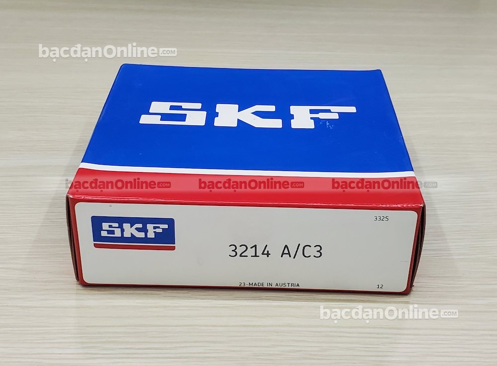 Bạc đạn 3214 A/C3 chính hãng SKF - Bạc đạn tiếp xúc góc 2 dãy