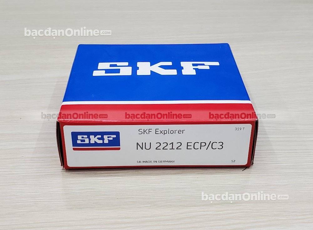 Bạc đạn NU 2212 ECP/C3 chính hãng SKF - Bạc đạn đũa đỡ SKF