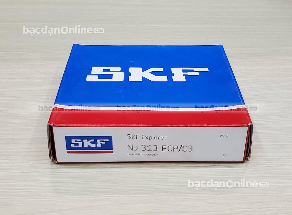 Bạc đạn NJ 313 ECP/C3 chính hãng SKF - Bạc đạn đũa đỡ SKF