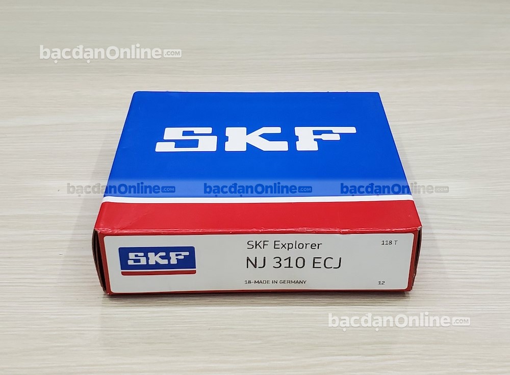 Bạc đạn NJ 310 ECJ chính hãng SKF - Bạc đạn đũa đỡ SKF