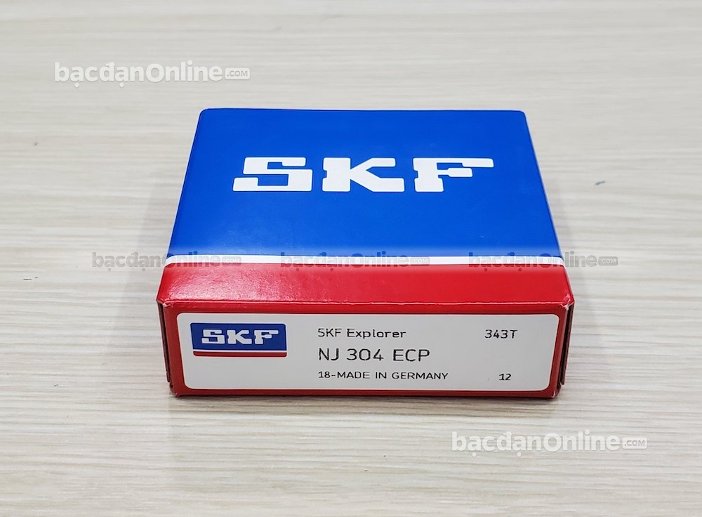 Bạc đạn NJ 304 ECP chính hãng SKF - Bạc đạn đũa đỡ SKF
