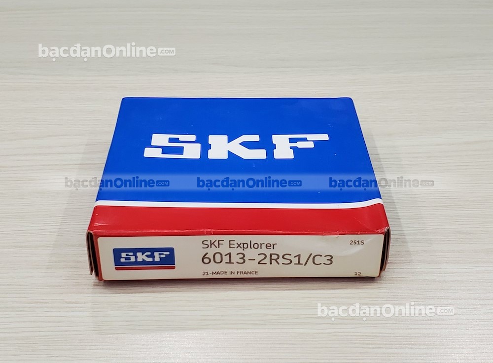 Bạc đạn 6013-2RS1/C3 SKF chính hãng - Bạc đạn cầu 1 dãy SKF