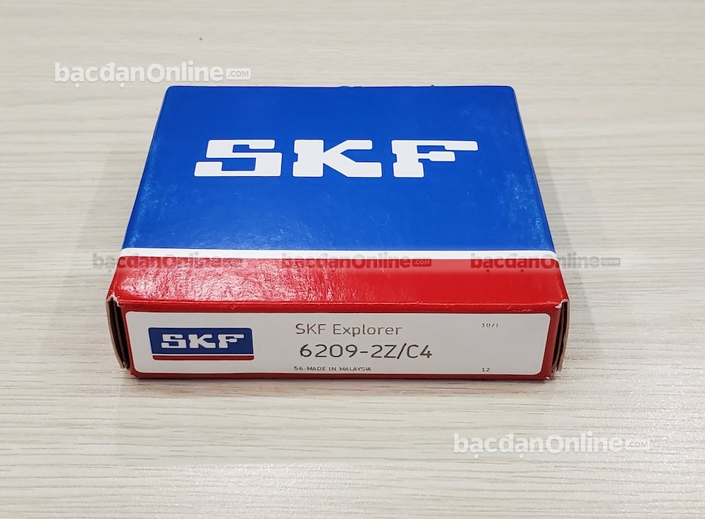Bạc đạn 6209-2Z/C4 SKF chính hãng - Bạc đạn cầu 1 dãy SKF