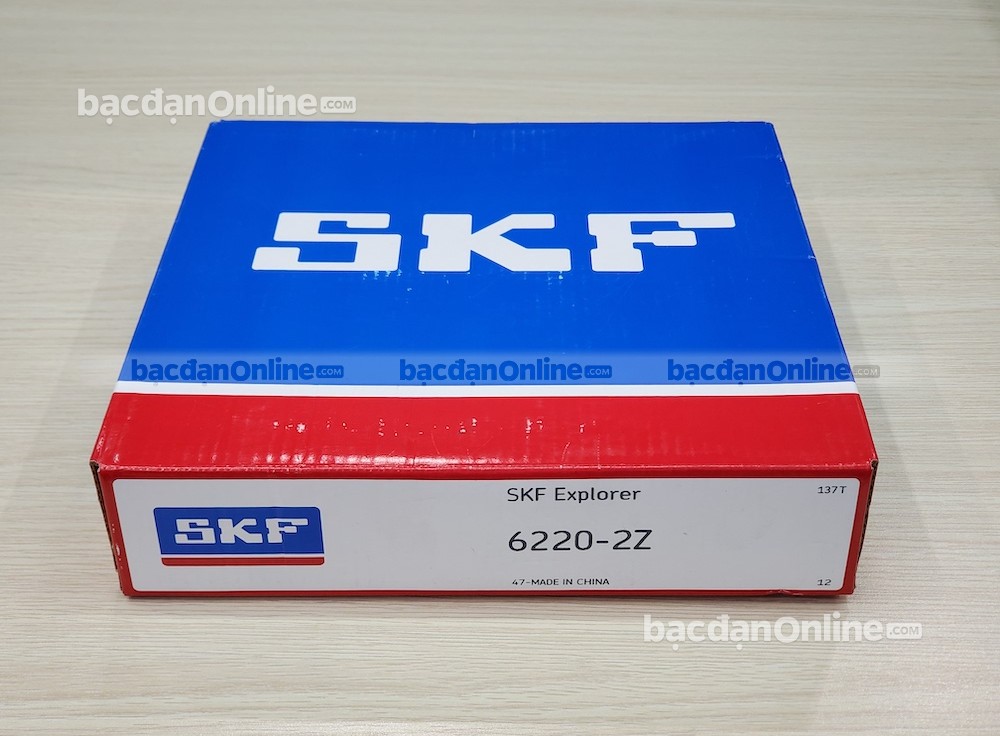 Bạc đạn 6220-2Z SKF, Thông số và giá bán bạc đạn SKF chính hãng